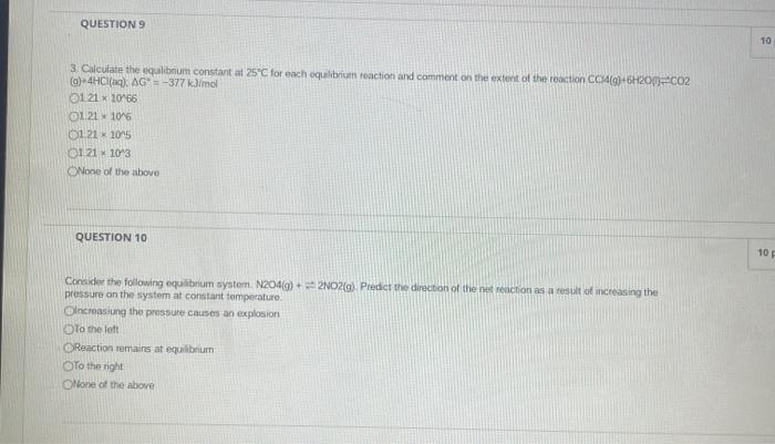 Solved hii i need help on #3,9,10,8,7 please and can you | Chegg.com