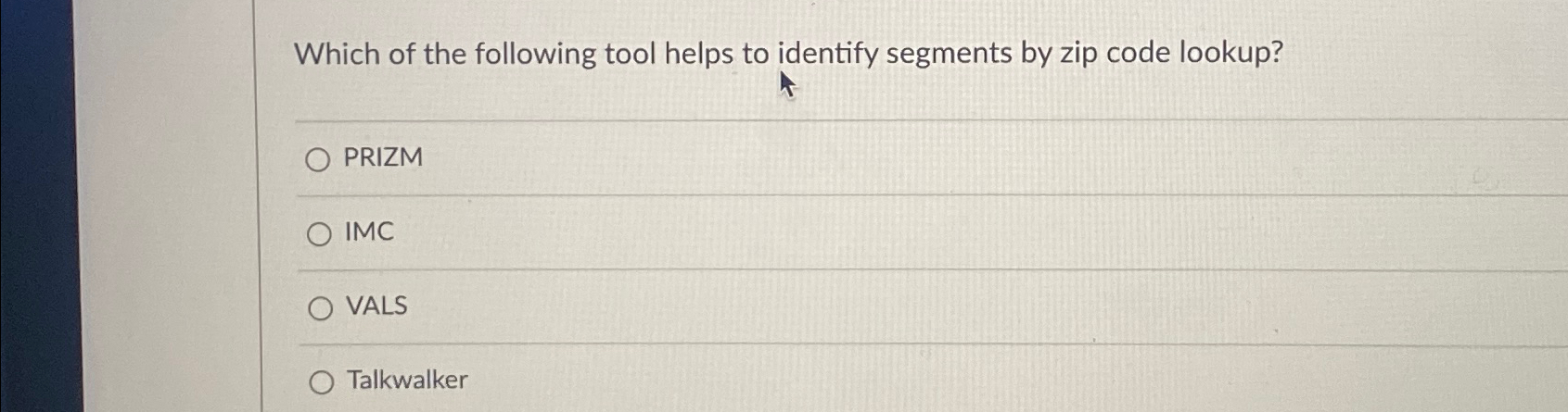 Solved Which of the following tool helps to identify | Chegg.com