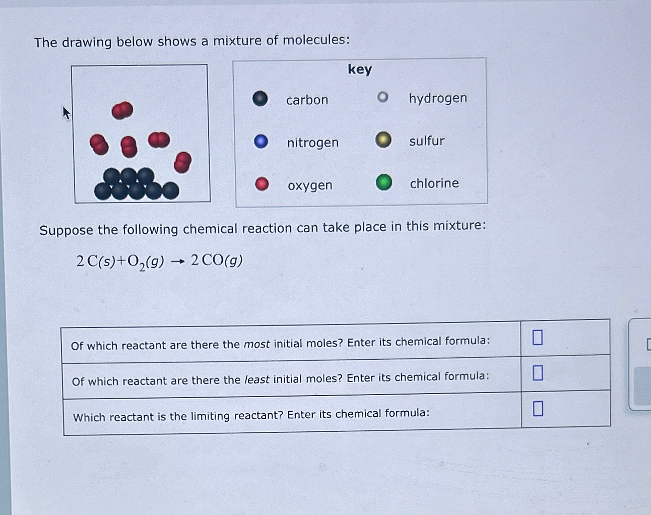 Solved The drawing below shows a mixture of | Chegg.com