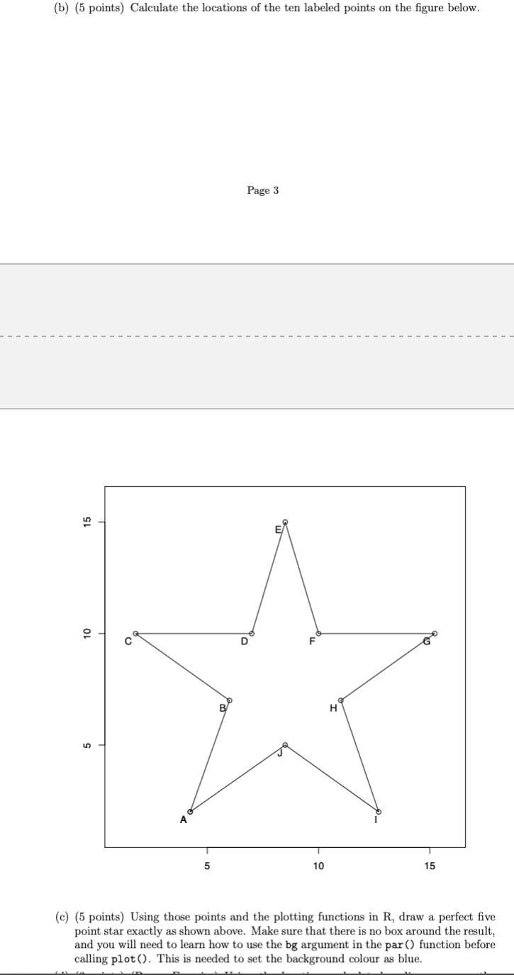 Solved (b) (5 points) Calculate the locations of the ten | Chegg.com Solved (b) (5 points) Calculate the locations of the ten | Chegg.com