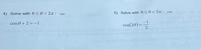 Solved 4) Solve with 0≤ 0
