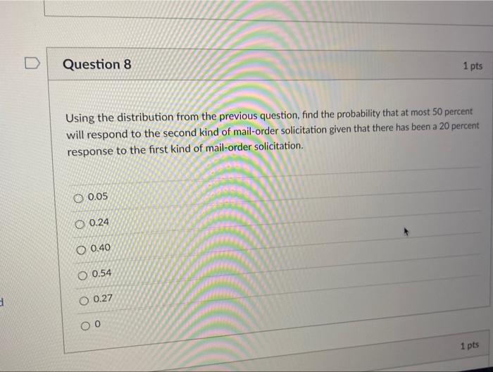 Solved Use the following for question 7 and 8 : If X is the | Chegg.com