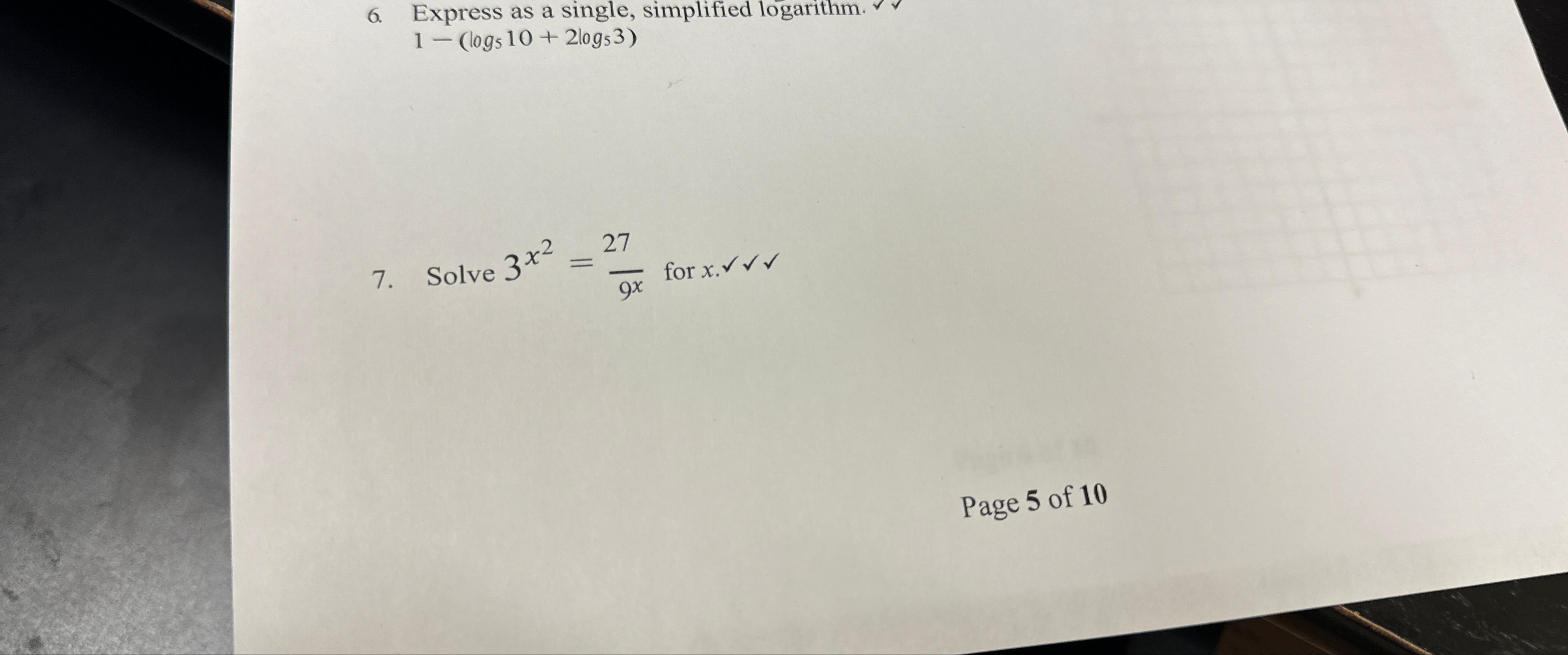 Solved Express as a single, simplified | Chegg.com