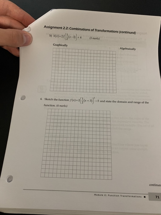 Solved Assignment 2.2: Combinations of Transformations | Chegg.com