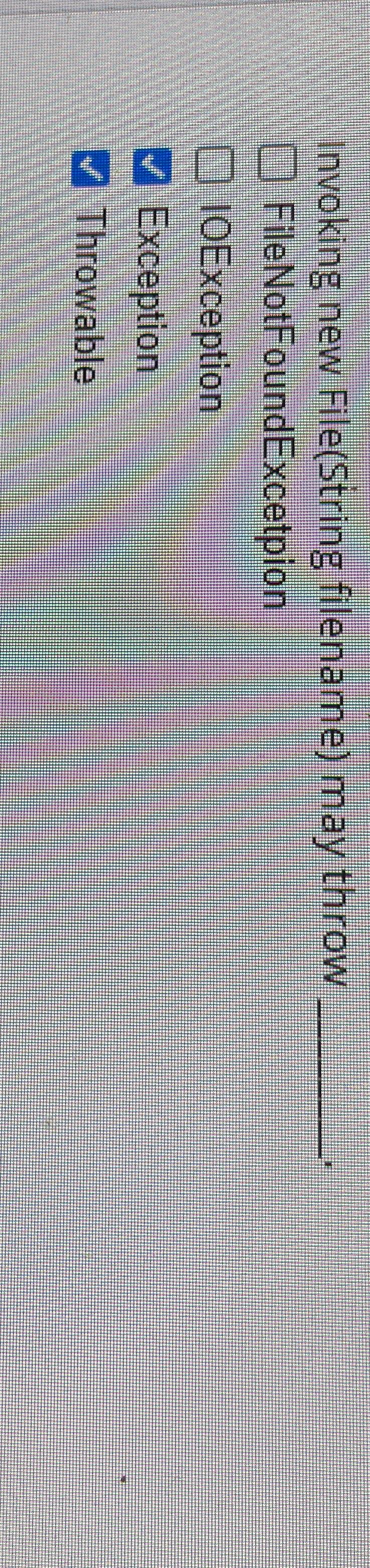 Solved Invoking new File(String filename) ﻿may | Chegg.com