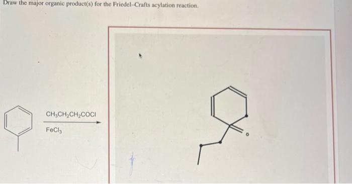 Solved Draw the major organic product(s) for the | Chegg.com