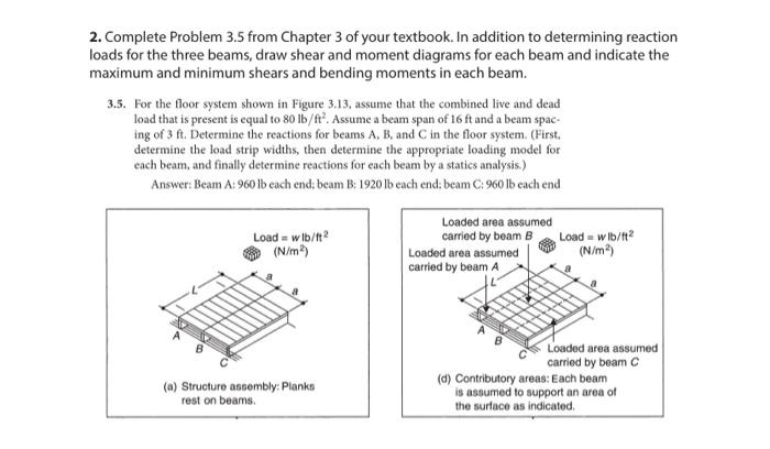 Solved 2. Complete Problem 3.5 from Chapter 3 of your | Chegg.com