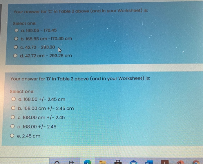 Solved EXERCISE 2: Statistical analysis of human height | Chegg.com