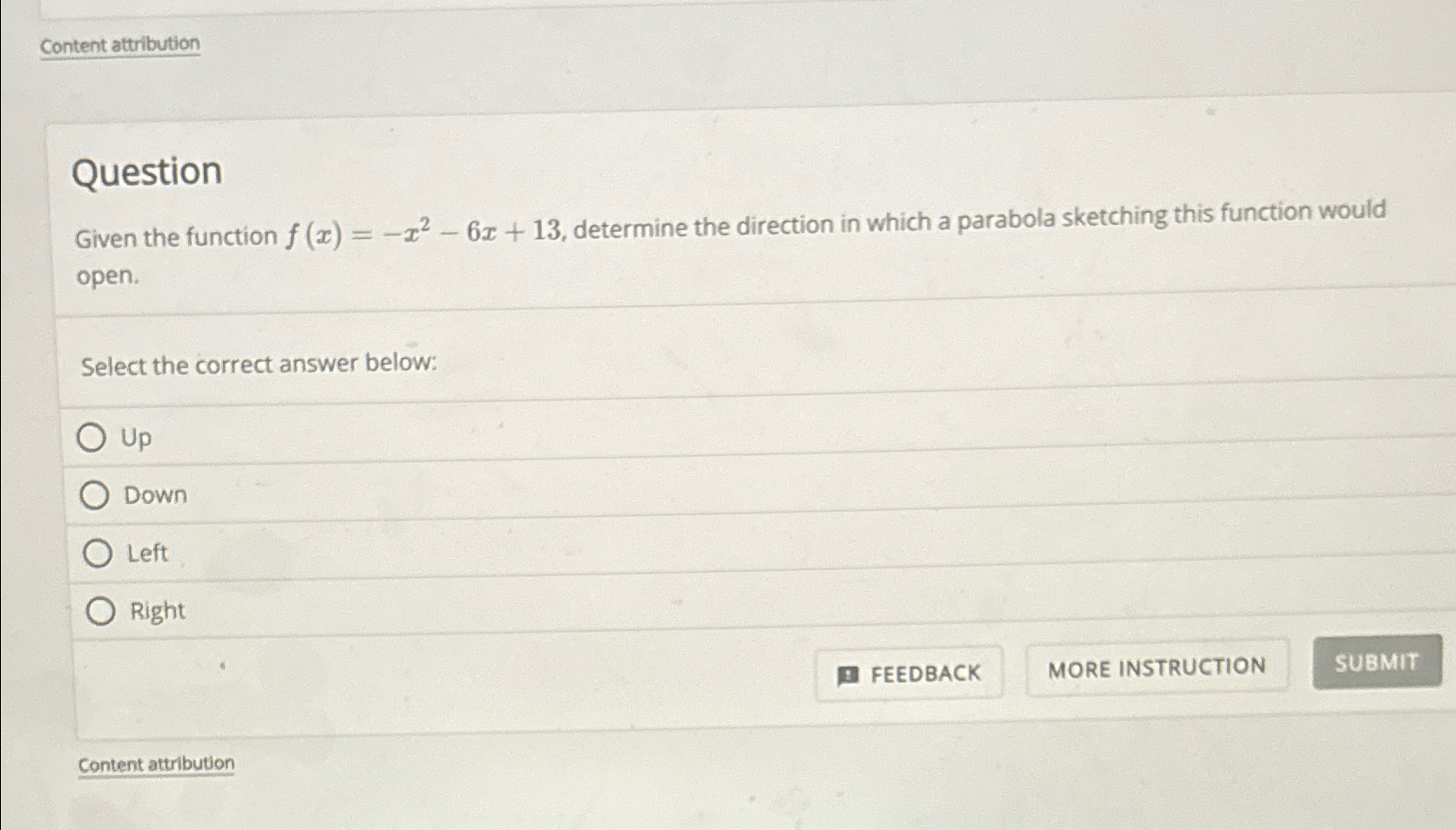 Solved Content attributionQuestionGiven the function | Chegg.com