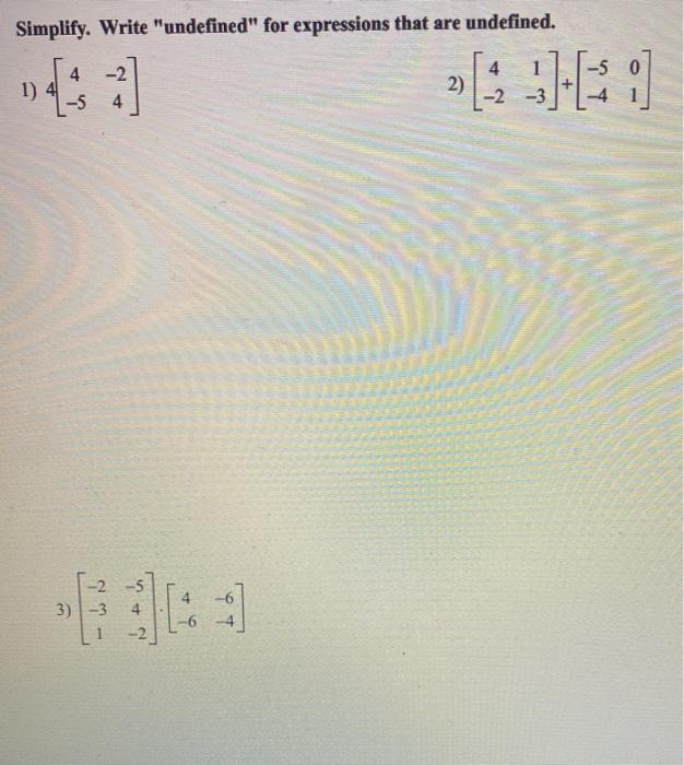 Solved Simplify. Write Solved Simplify. Write