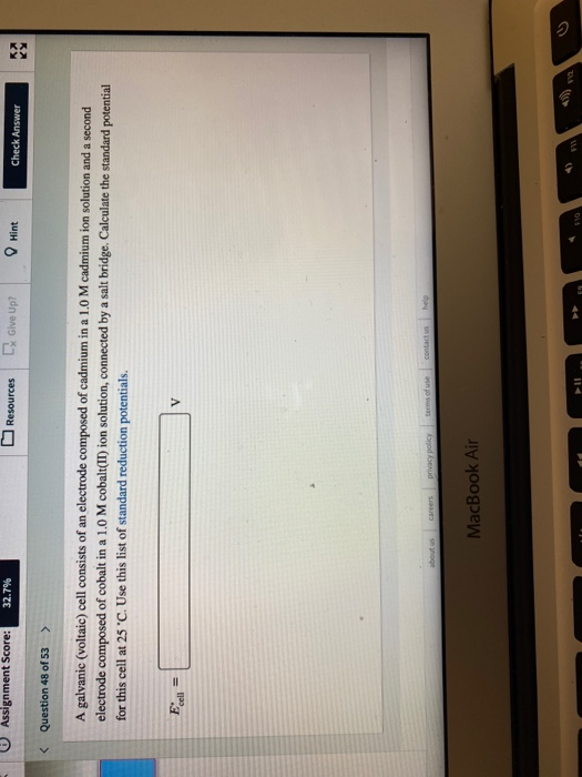 Solved Assignment Score: 32.7% Resources Give Up? Hint Check | Chegg.com