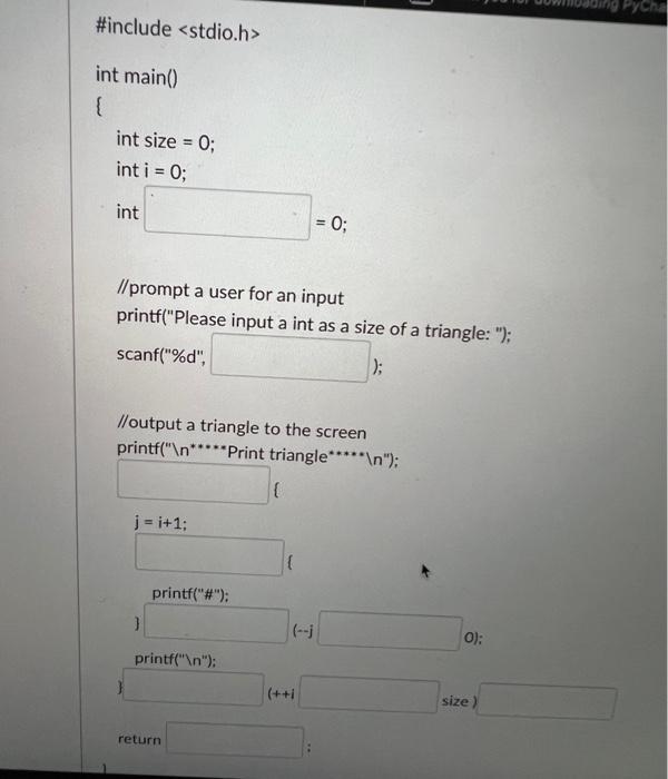 Solved #include } int id; //Prototype void int main() { } | Chegg.com