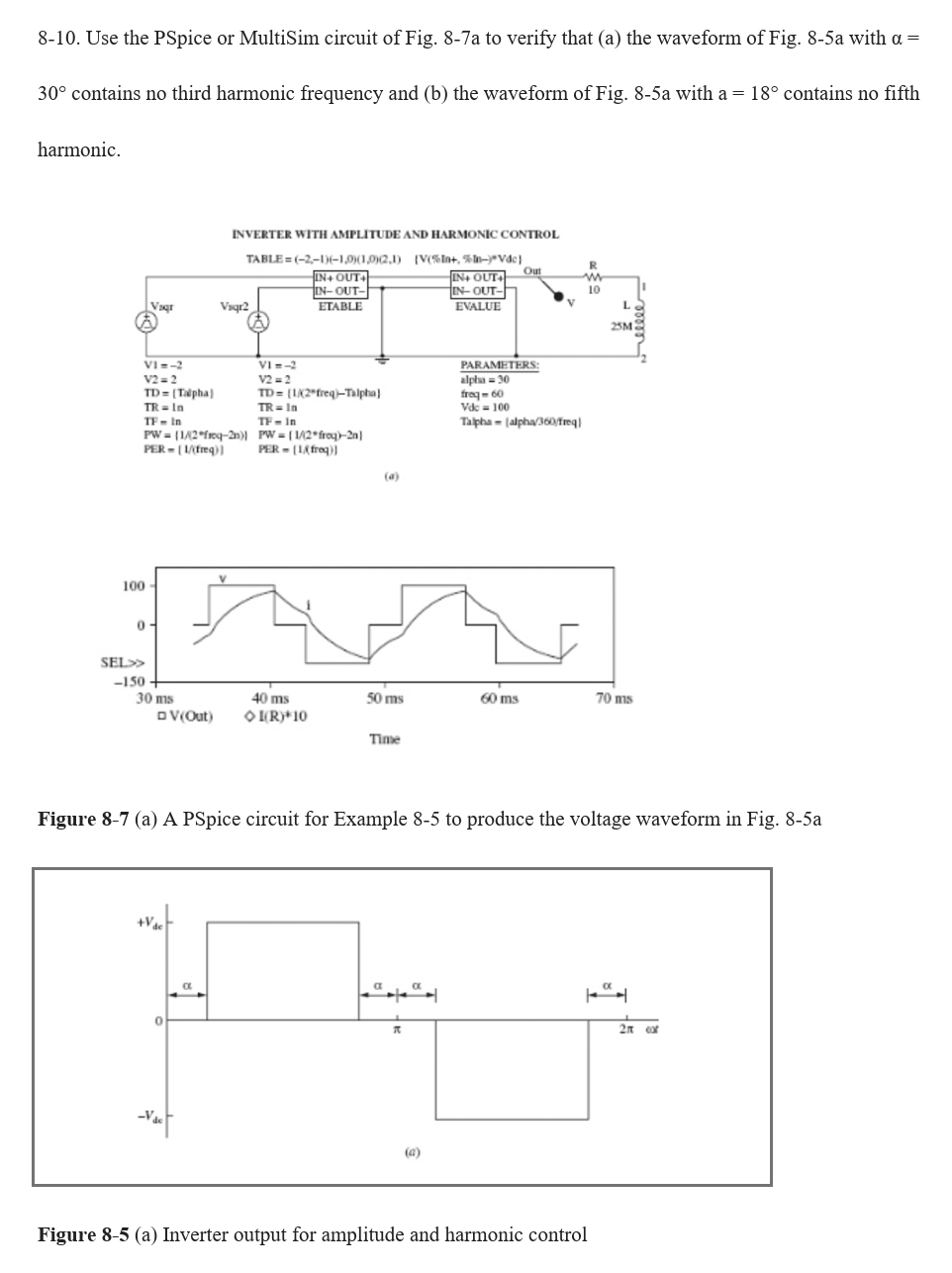 8-10. ﻿Use the PSpice or MultiSim circuit of Fig. | Chegg.com