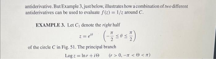 Solved antiderivative. But Example 3, just below, | Chegg.com