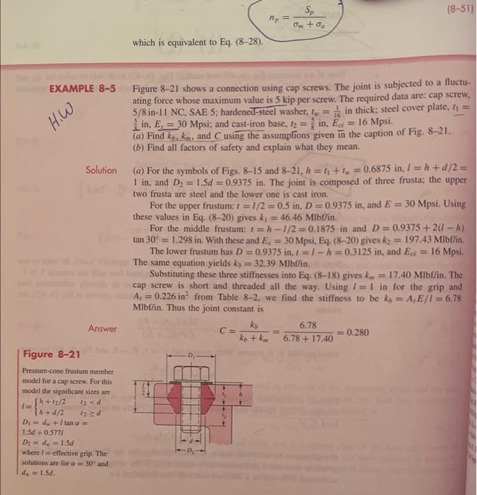 Solved machine design 2, 1- write the equation 2- name of | Chegg.com