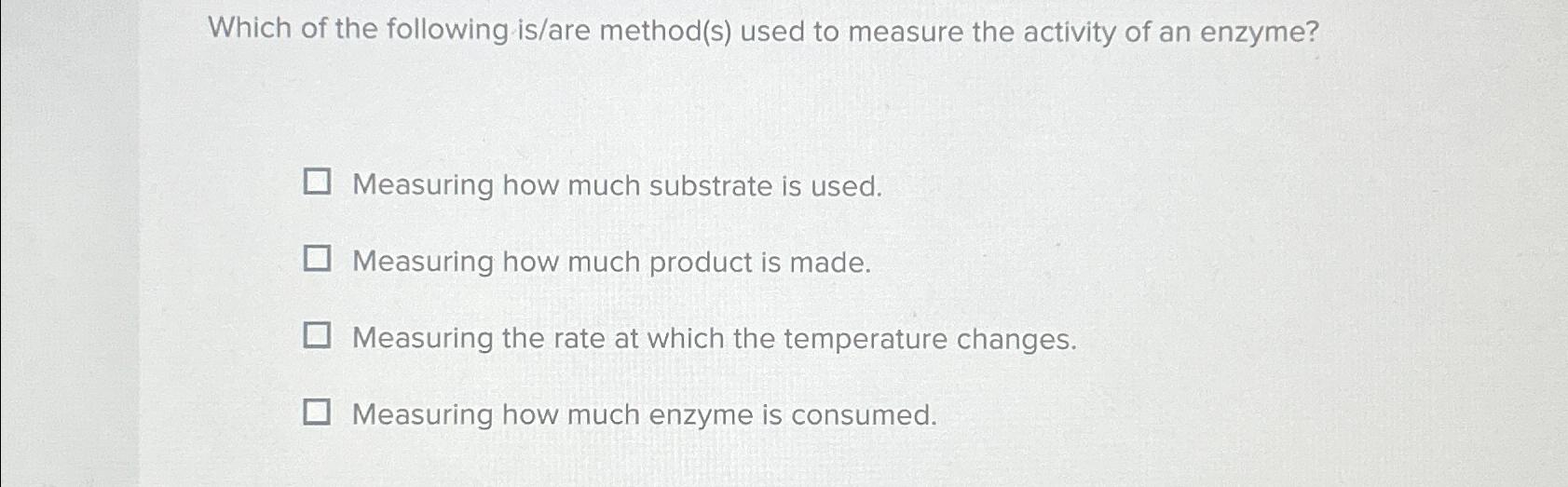 Solved Which of the following is/are method(s) ﻿used to | Chegg.com