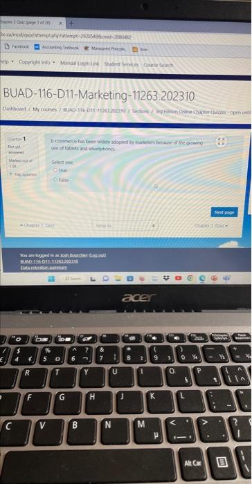 we of tiblets and viturtanines. Selnct cret True | Chegg.com