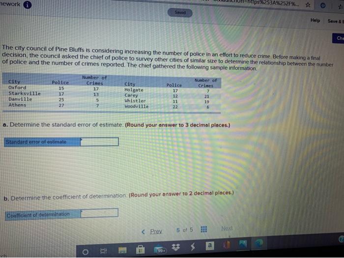 Solved mework ips%253A%252F%... Sard Help Save & E Che The | Chegg.com