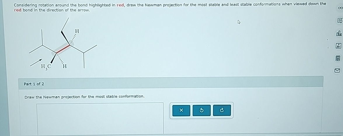Solved Considering rotation around the bond highlighted in | Chegg.com