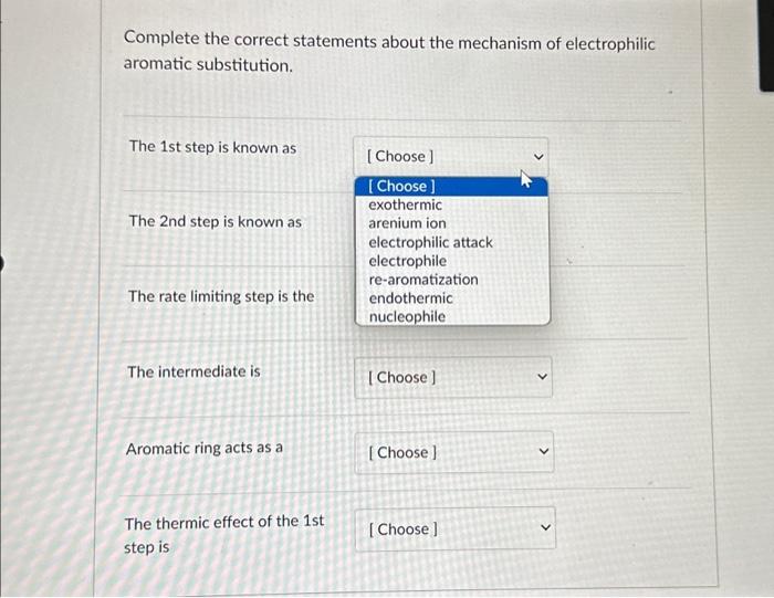 Solved Complete the correct statements about the mechanism | Chegg.com