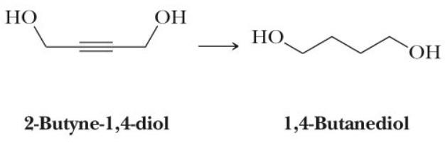 Solved НО ОН НО. ОН 2-Butyne-1,4-diol 1,4-Butanediol | Chegg.com