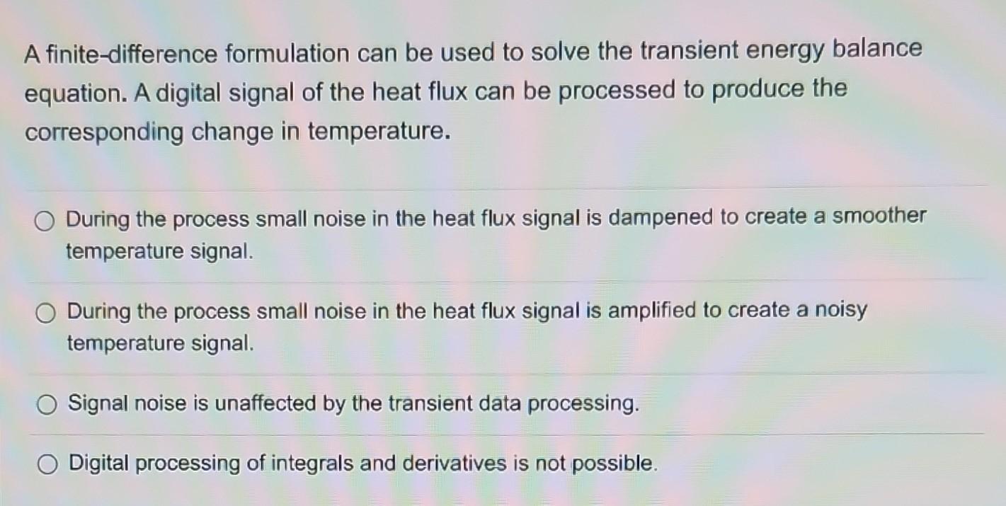 Solved A finite-difference formulation can be used to solve | Chegg.com