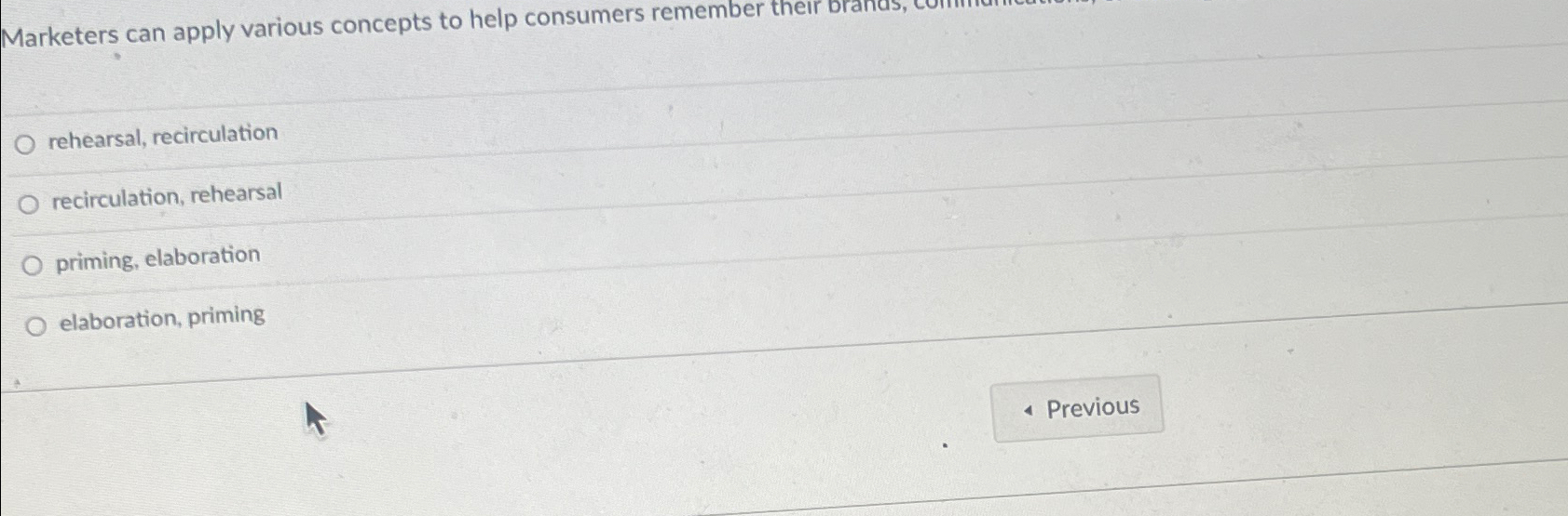 Solved Marketers can apply various concepts to help | Chegg.com