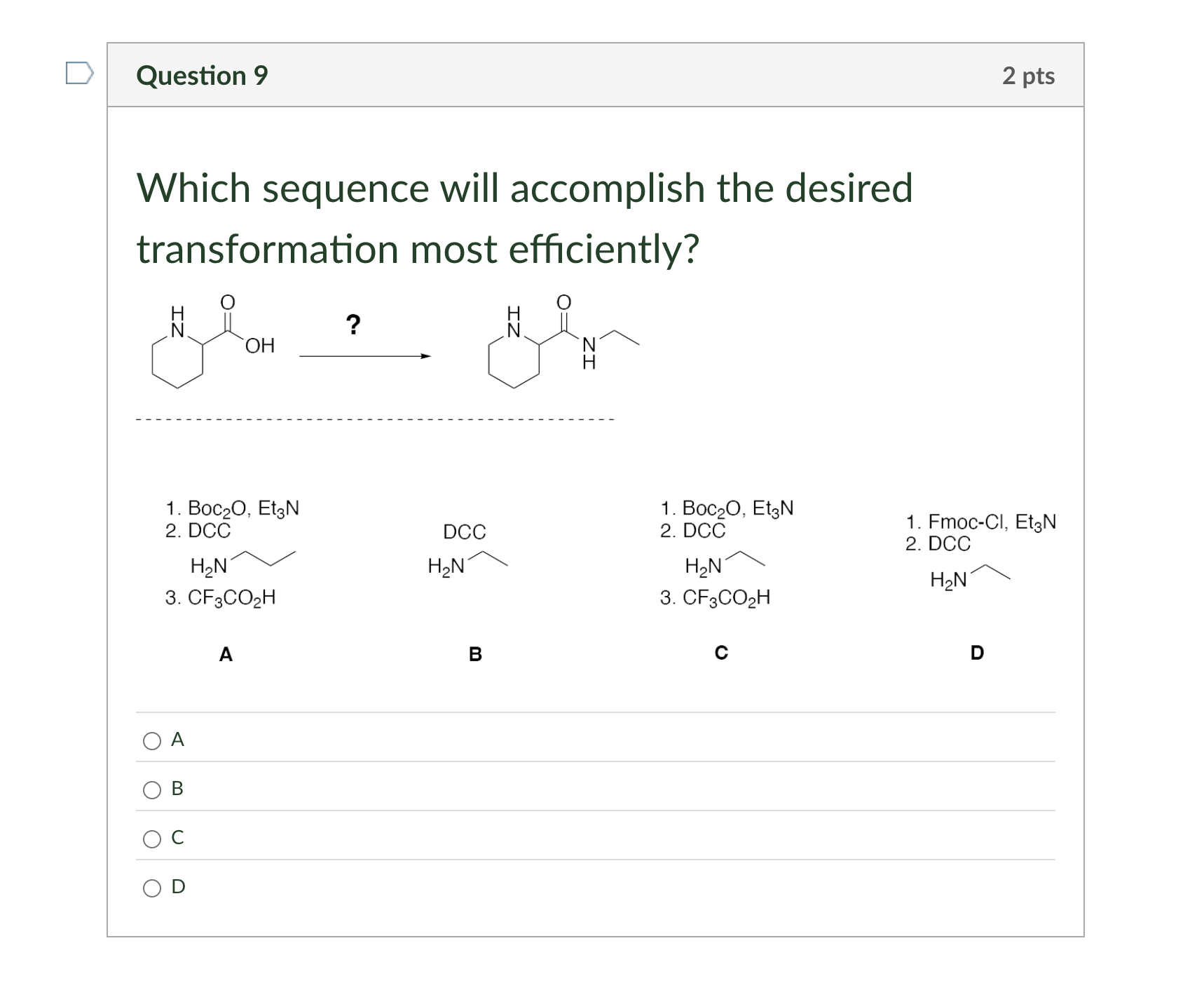 Solved Which sequence will accomplish the | Chegg.com