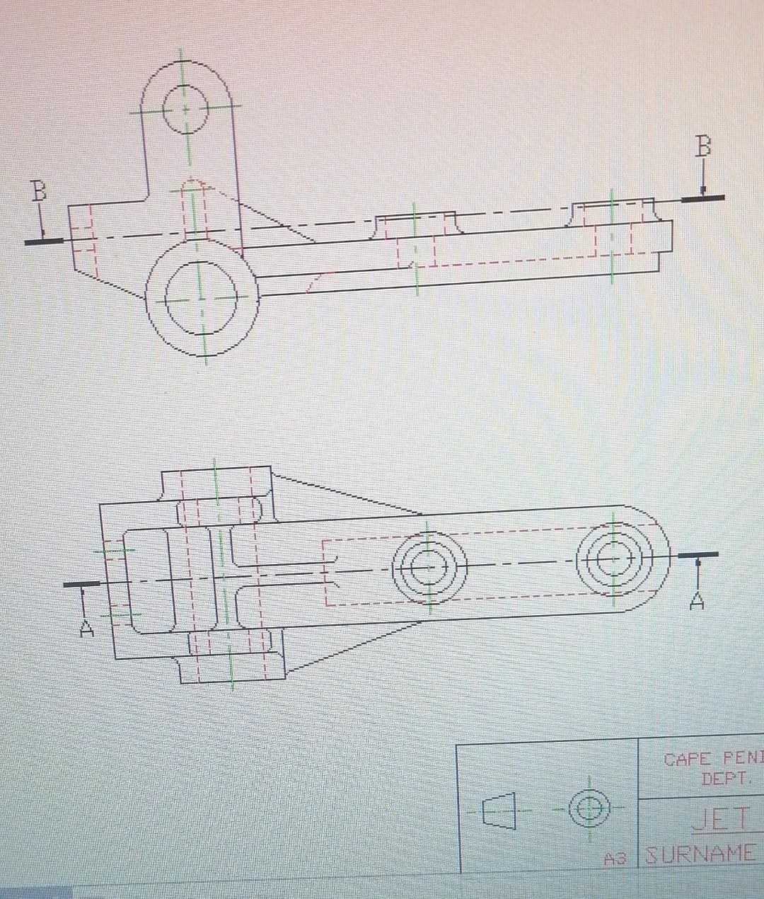 Solved Sectioning Jet Engine Hinge | Chegg.com
