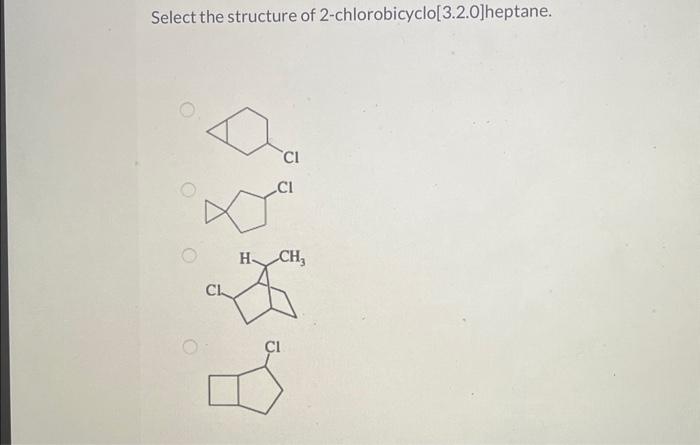 Solved Select the structure of | Chegg.com