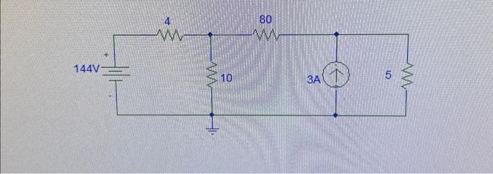Solved Using superposition , solve for all unknown voltages | Chegg.com Solved Using superposition , solve for all unknown voltages | Chegg.com