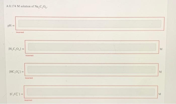 Solved Oxalic acid, H,C,, has acid dissociation constants of | Chegg.com