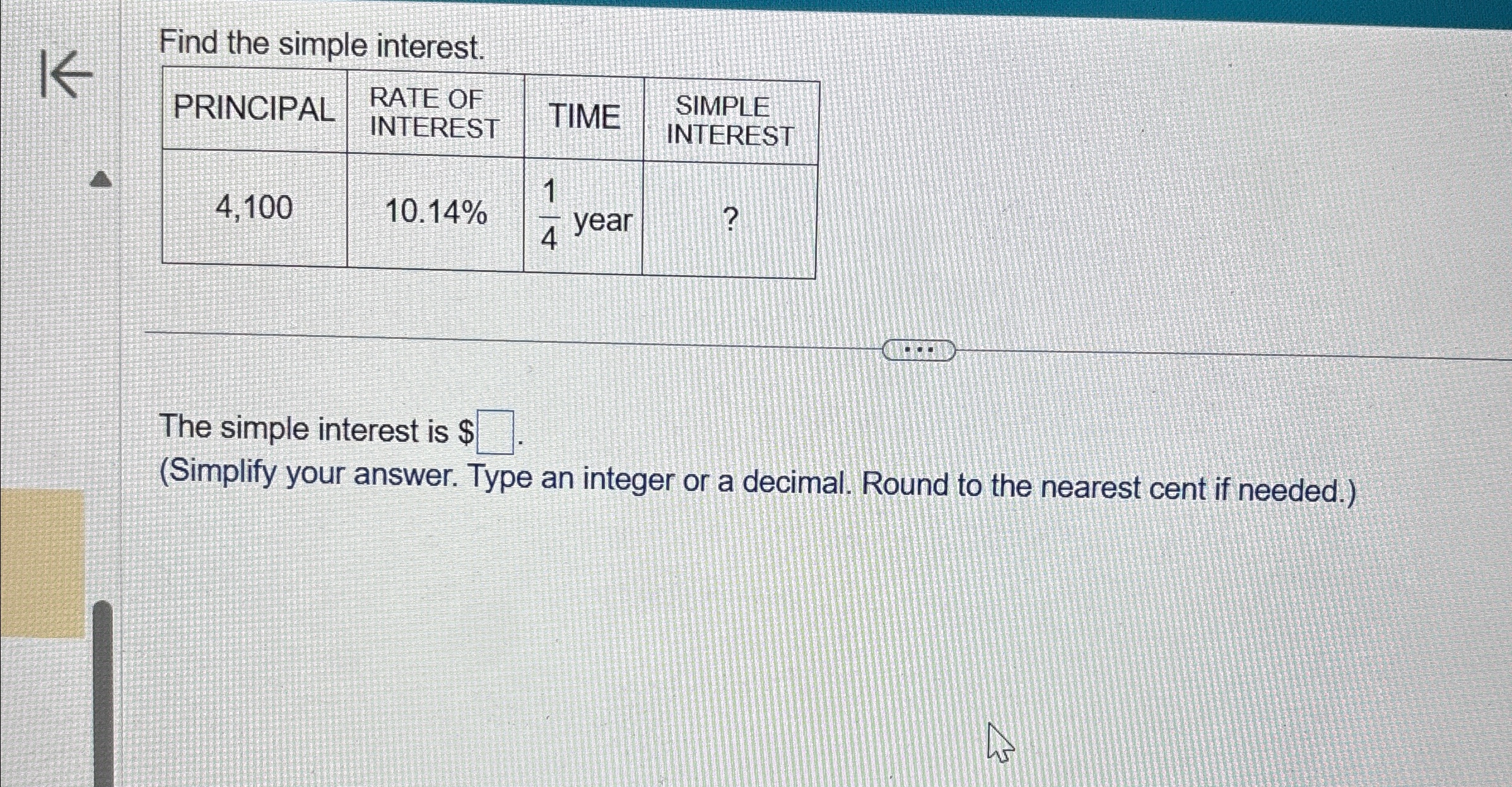 Solved Find the simple | Chegg.com