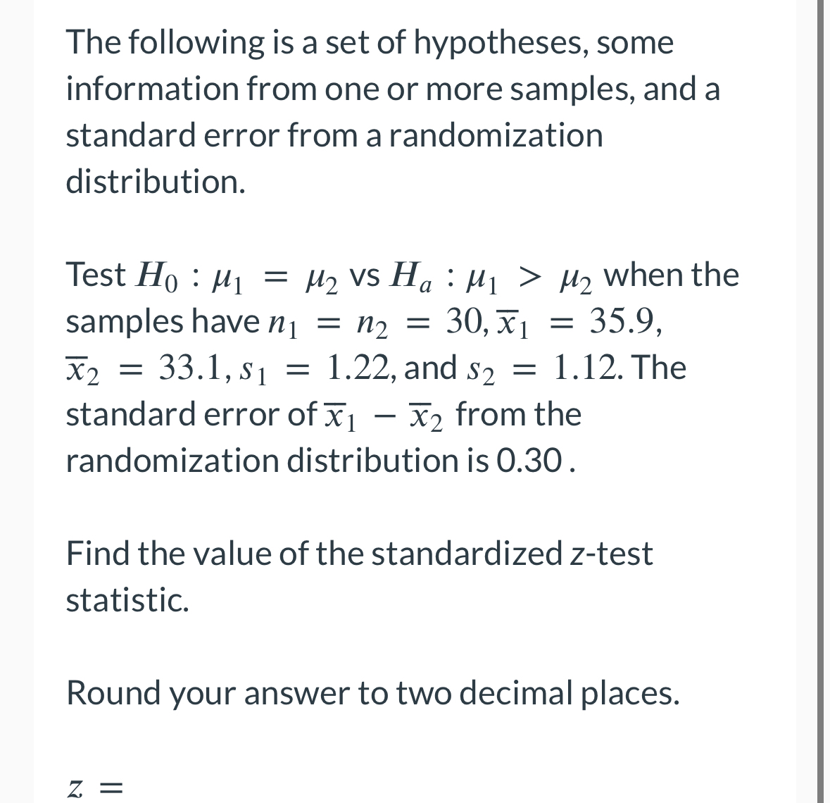Solved The following is a set of hypotheses, some | Chegg.com