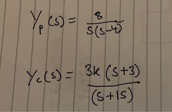 Solved an unstable car has the following transfer function | Chegg.com