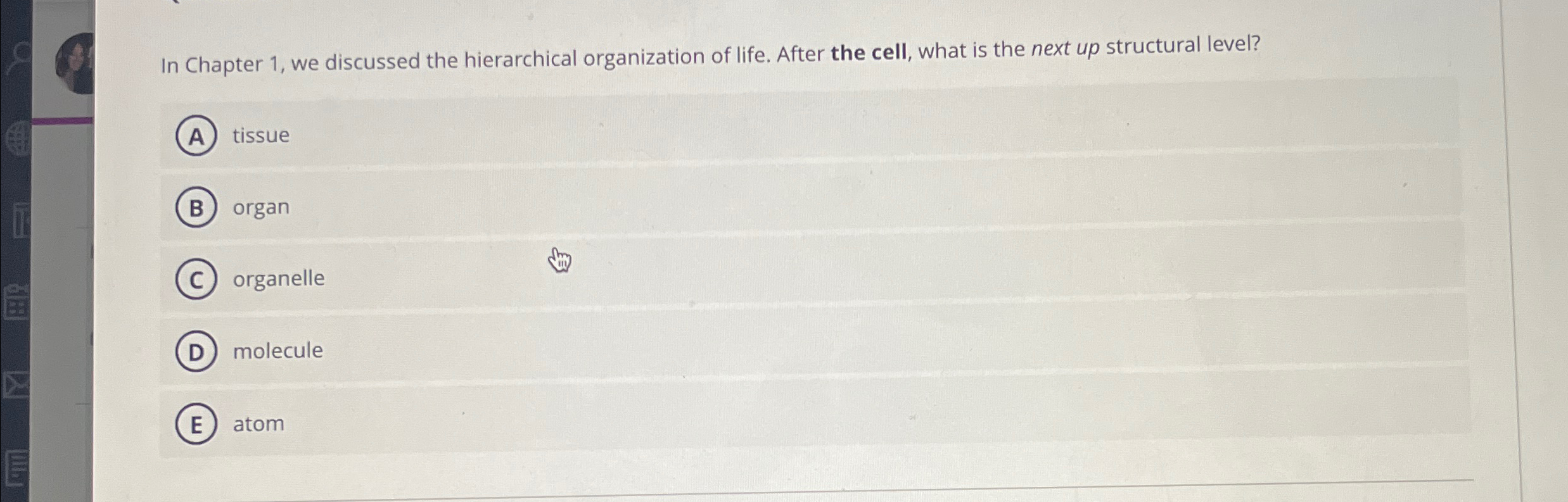 Solved In Chapter 1, ﻿we discussed the hierarchical | Chegg.com