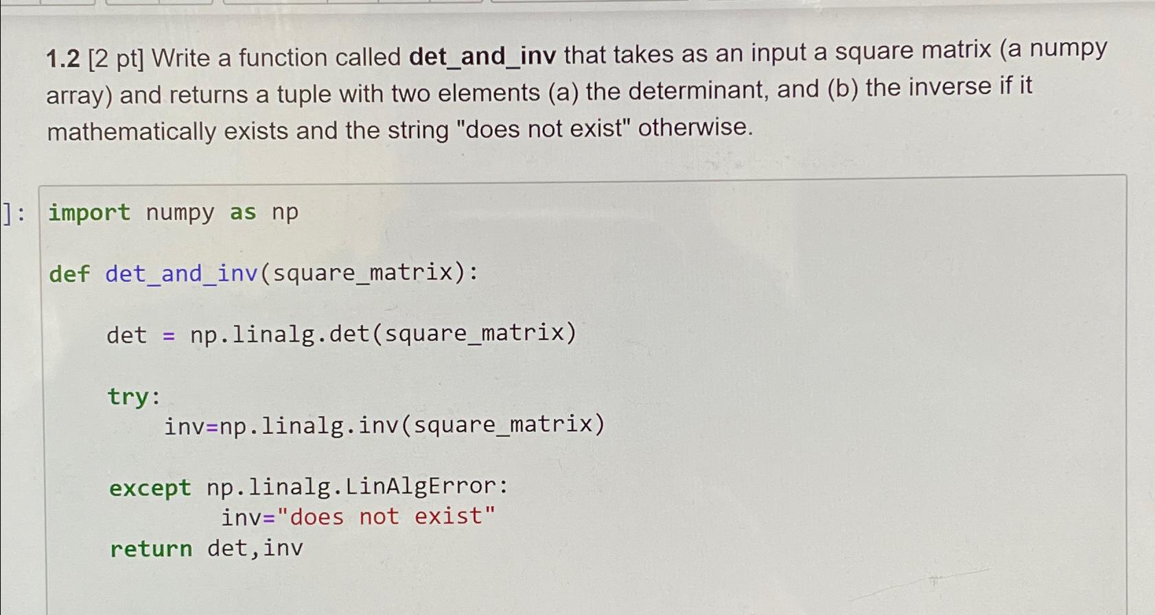 Solved • ﻿Code says final answer is incorrect. What is wrong | Chegg.com