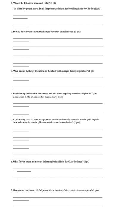 Solved 1. Why is the following statement False? (1 pt) "In a | Chegg.com