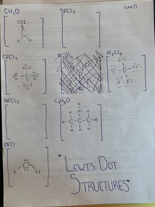 Solved drawing lewis dot structures - unsure of how to draw | Chegg.com