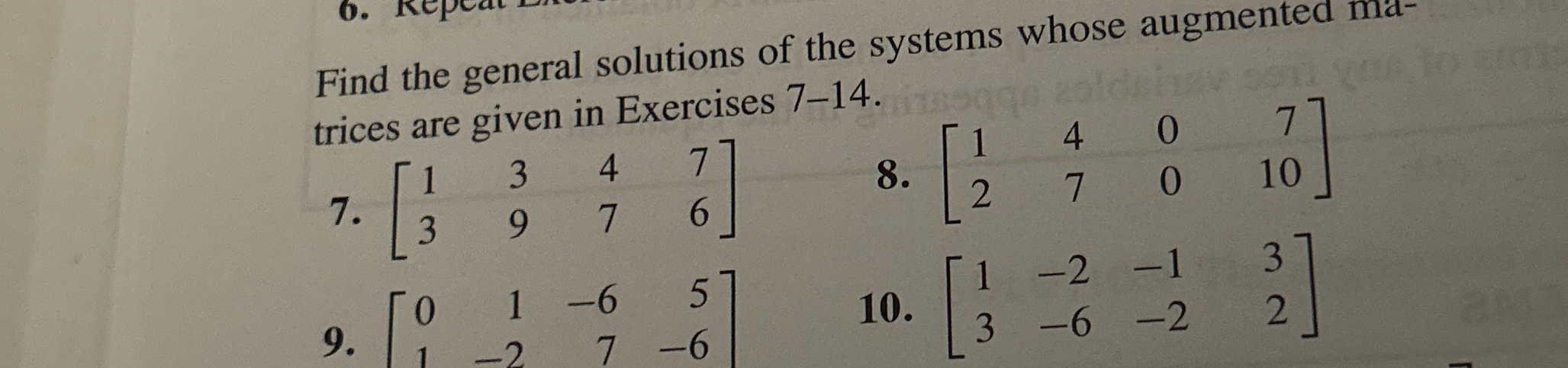 Solved Find the general solutions of the systems whose | Chegg.com Solved Find the general solutions of the systems whose | Chegg.com