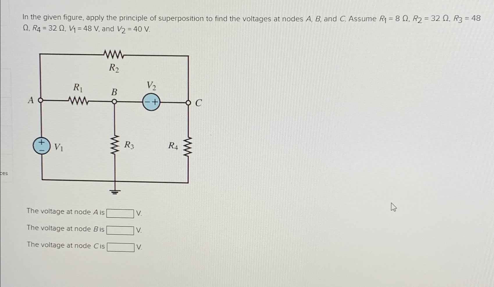 Solved In the given figure, apply the principle of | Chegg.com Solved In the given figure, apply the principle of | Chegg.com