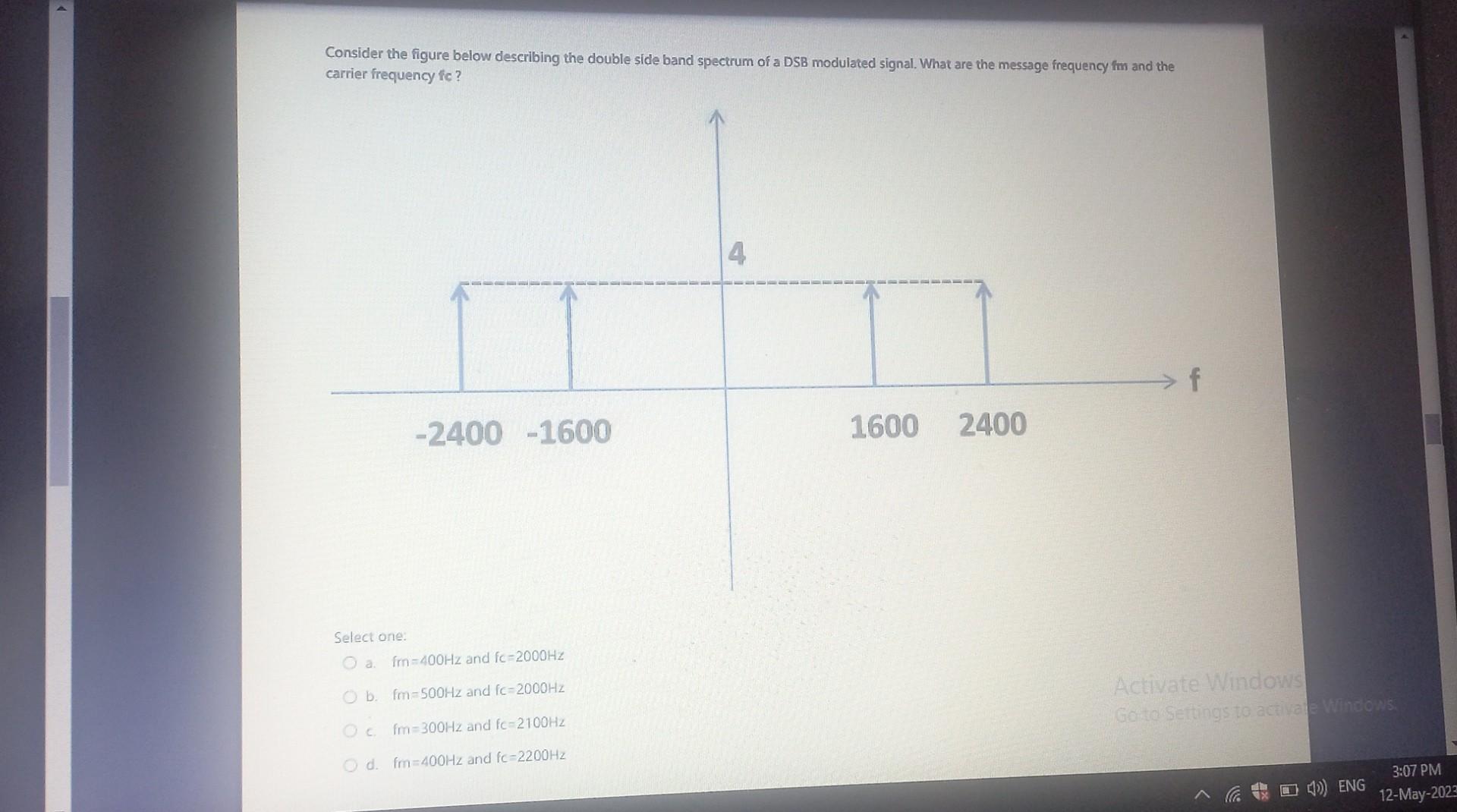 Solved Consider the figure below describing the double side | Chegg.com