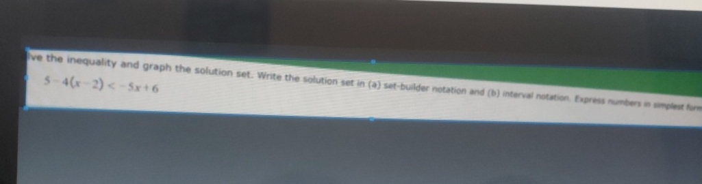 Solved 5-4(x-2)