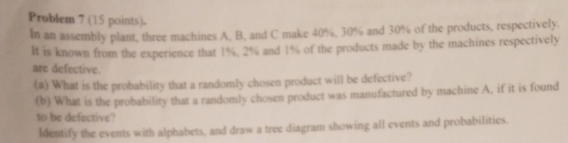Solved Problem 6 (15 points). A construction project uses | Chegg.com