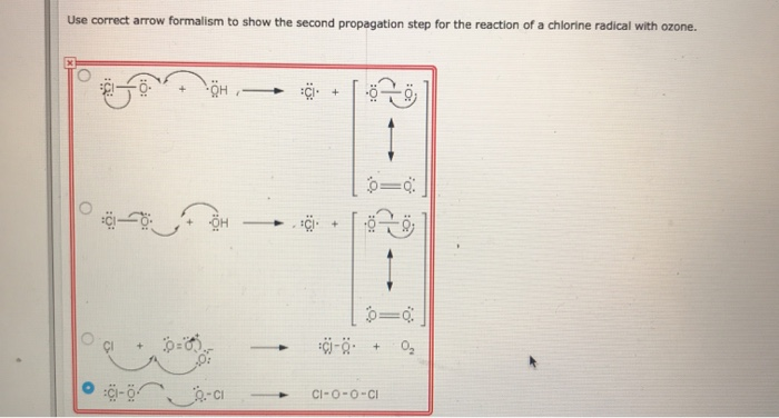 Solved Use correct arrow formalism to show the second | Chegg.com