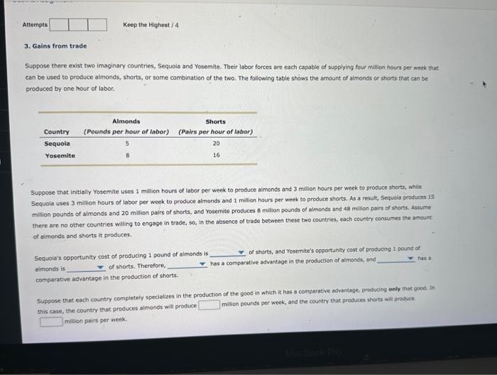 Solved Suppose there exist two imaginary countries, Sequoia | Chegg.com