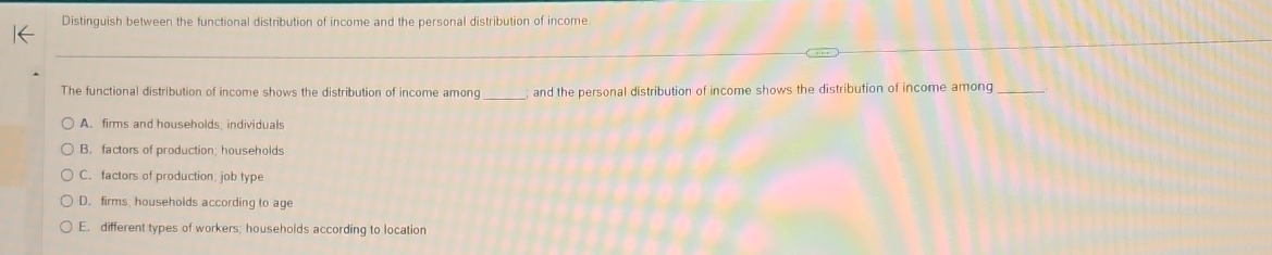 Solved Distinguish belween the functional distribution of | Chegg.com