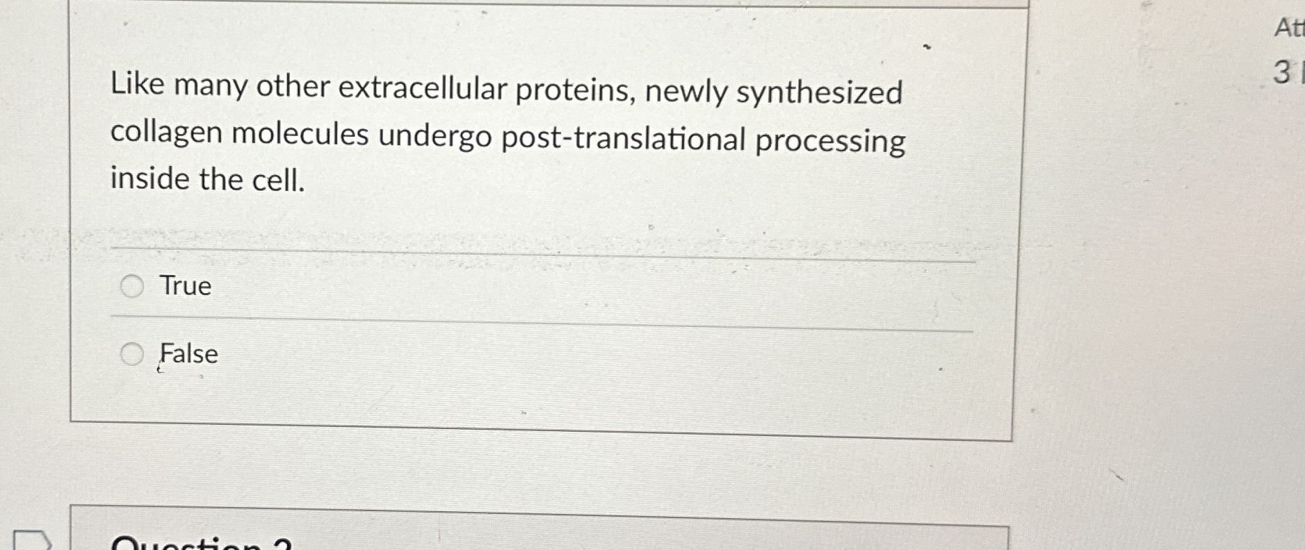 Solved Like many other extracellular proteins, newly | Chegg.com