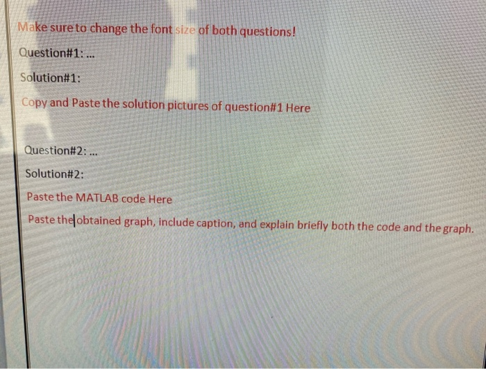 Solved please solve question 2 in image 1 & do what they say | Chegg.com