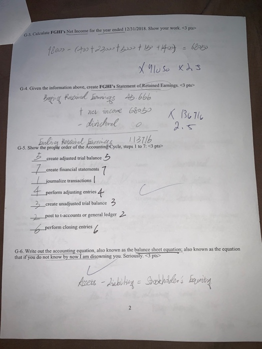 Solved General questions G-1 FGHI Corp's Trial Balance is | Chegg.com